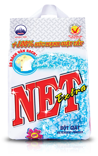 Bột giặt NET Extra – Áo rách vẫn sạch - NETCO